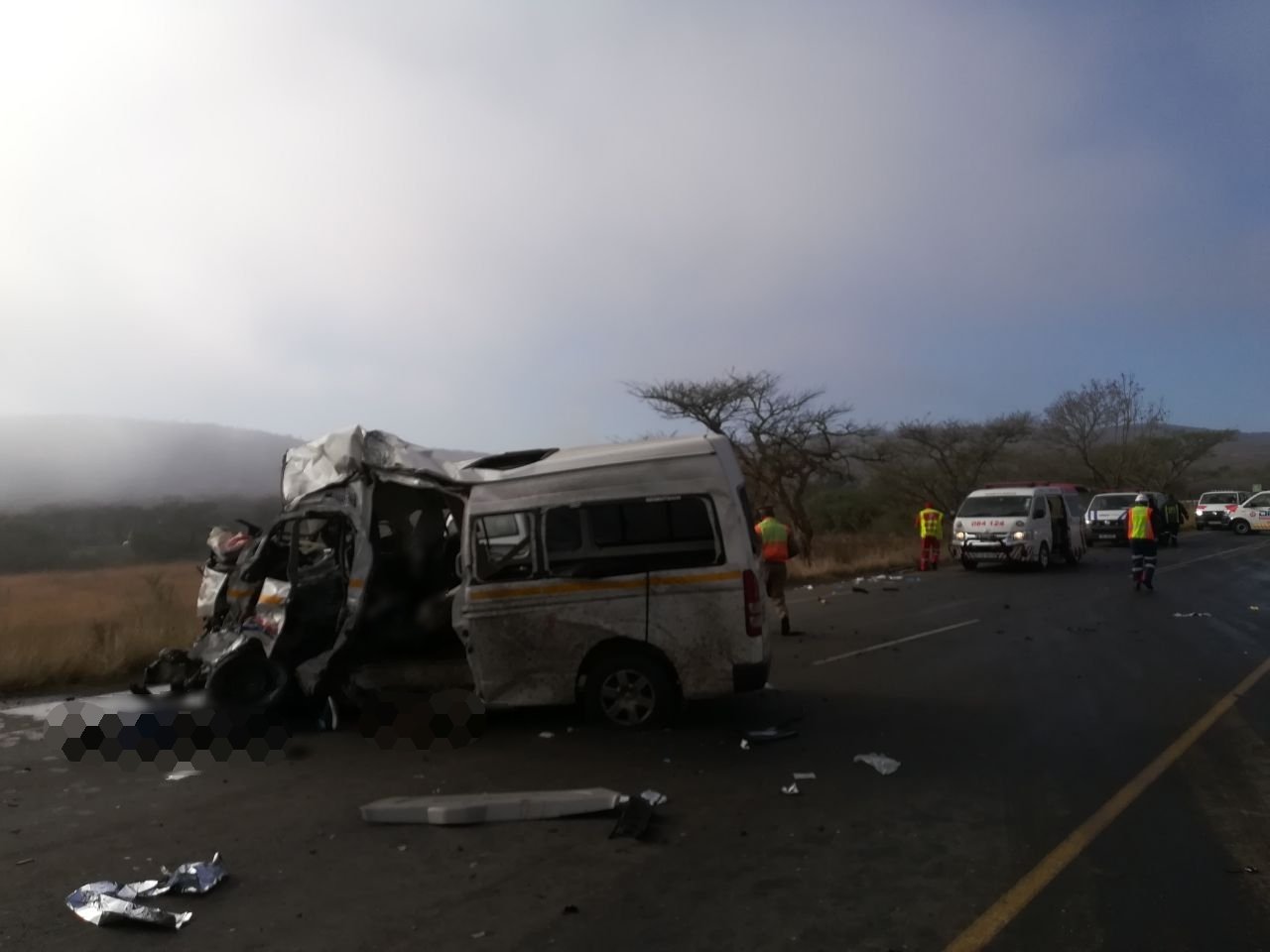 12 killed in KZN crash involving minibus, truck