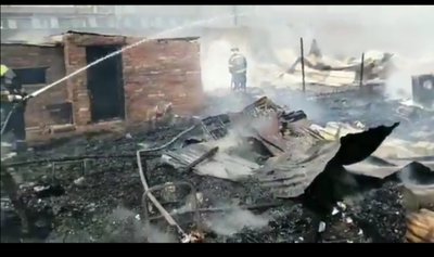 Fire rips through George Goch informal settlement in Joburg