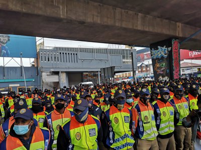 [WATCH] Over a thousand JMPD officers to patrol Johannesburg CBD every day