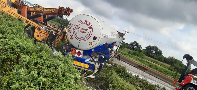 N3 near Ashburton cleared following tanker crash