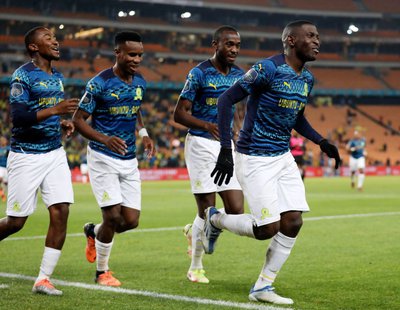 WATCH: Aubrey Modiba hits stunning goal after copying Barca's Alba