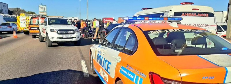 Motorcyclist killed in crash on N1 in Midrand
