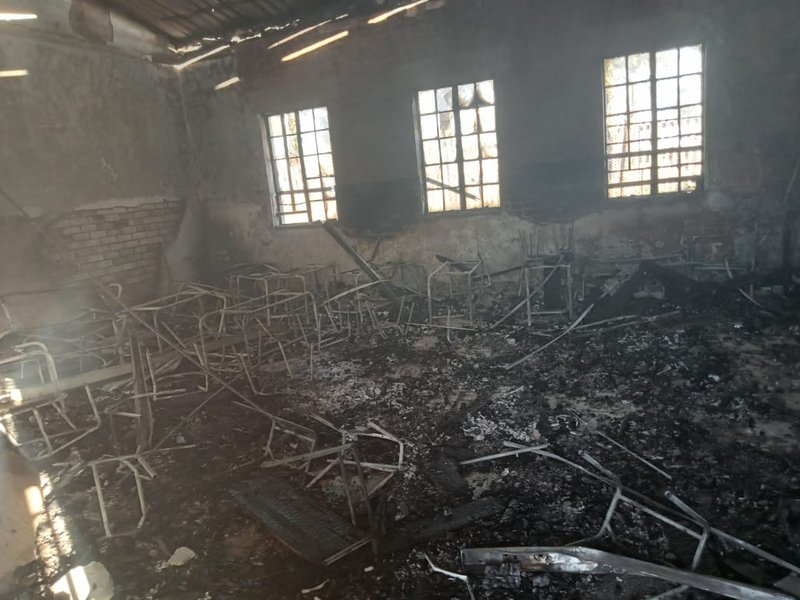 Fire ravages 8 classrooms at Reiger Park primary school