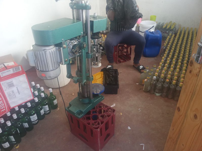 [WATCH] Illegal liquor distillery uncovered on the East Rand