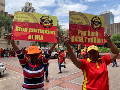 Samwu calls for sacking of JRA board amid CEO qualifications row