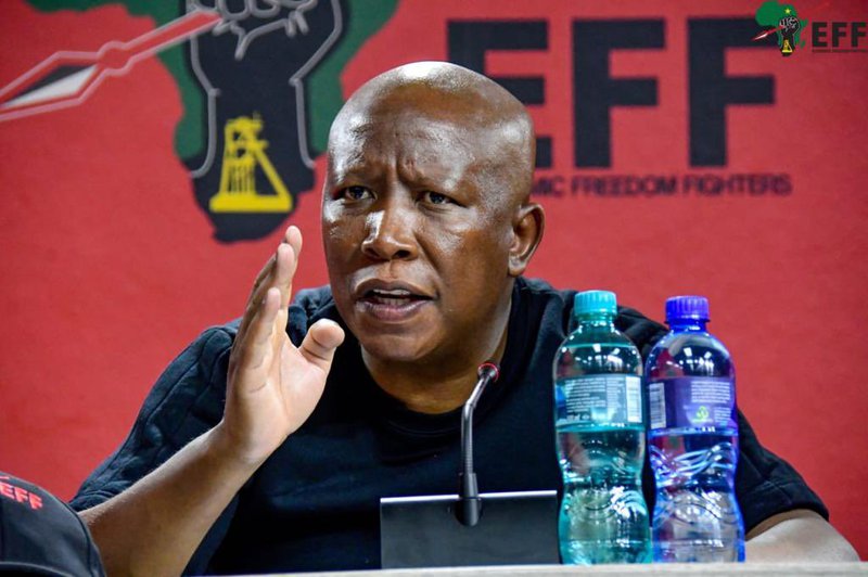 EFF not in coalition with ANC, says Malema EFF not in coalition with ANC, says Malema