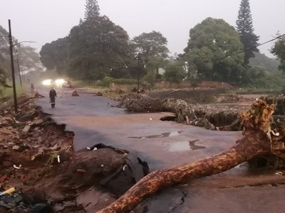 Some 50 homes damaged in Inanda storm