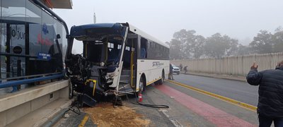 Collision involving two buses leaves scores injured at UJ