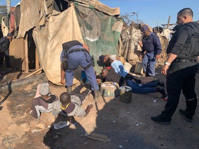 Police clamp down on zama zamas