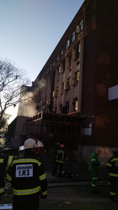 Death toll rises after horror Joburg building fire