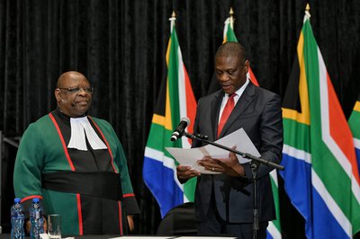 South Africa inaugurates new unity government