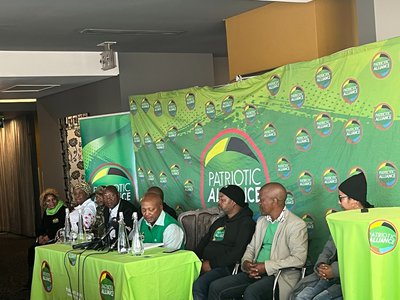 Two former EFF MPs join Patriotic Alliance