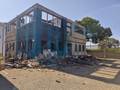 Midrand fire victims demand temporary accommodation