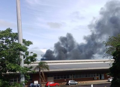 Massive fire breaks out at Jacobs factory