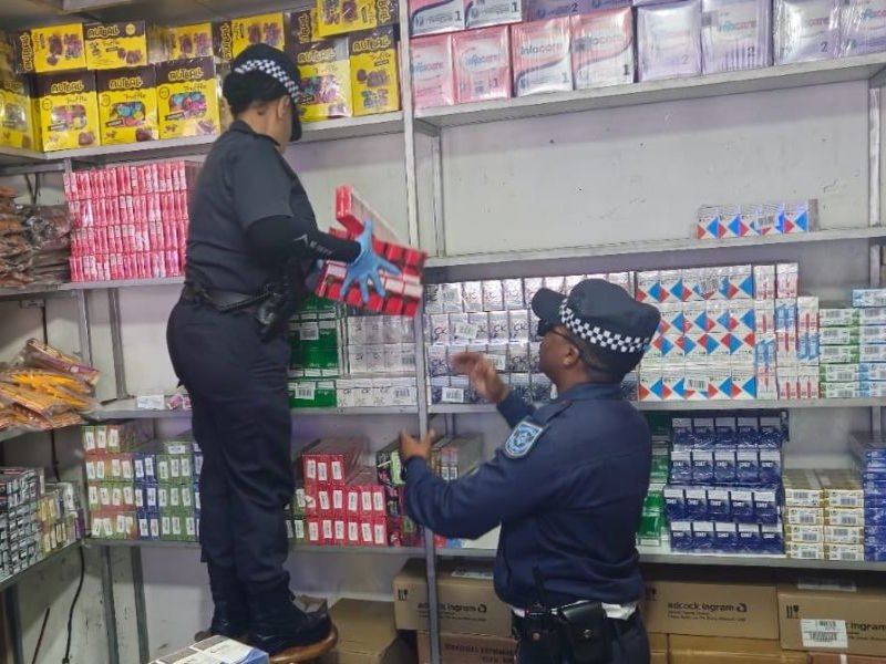 Arrests made in Durban CBD shop raids