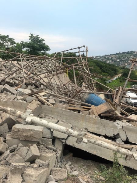 Verulam temple collapse: At least two dead, three trapped as massive ...