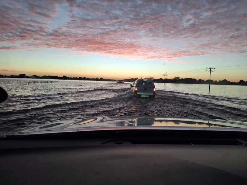 North West motorists warned to heed warnings as floods close major roads