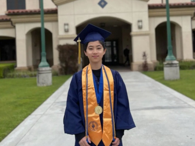 Twelve-year-old graduates with five degrees