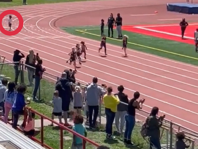 #MotivationMonday: Losing her shoe couldn't stop her from finishing the ...
