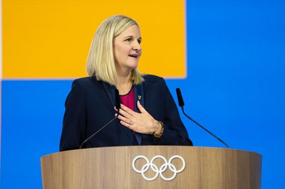 IOC in 'best of hands', as Bach hands over to Coventry