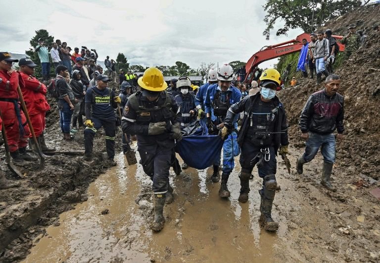 Colombia mudslide death toll rises to 28