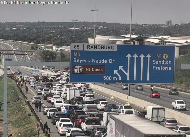 Woman killed in N1 pile-up