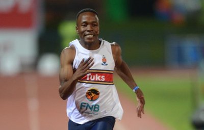 Simbini shatters SA 100m record in Hungary