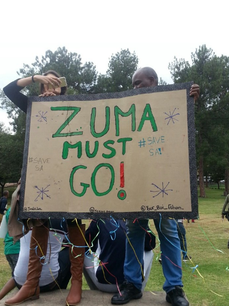 Peoples March arrives at Union Buildings