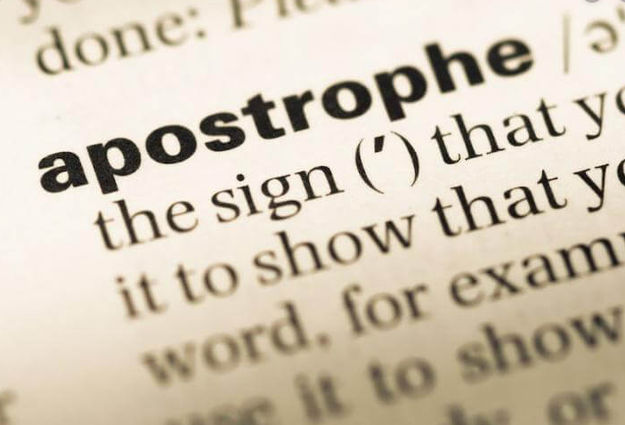 End of an error: full stop for UK apostrophe society