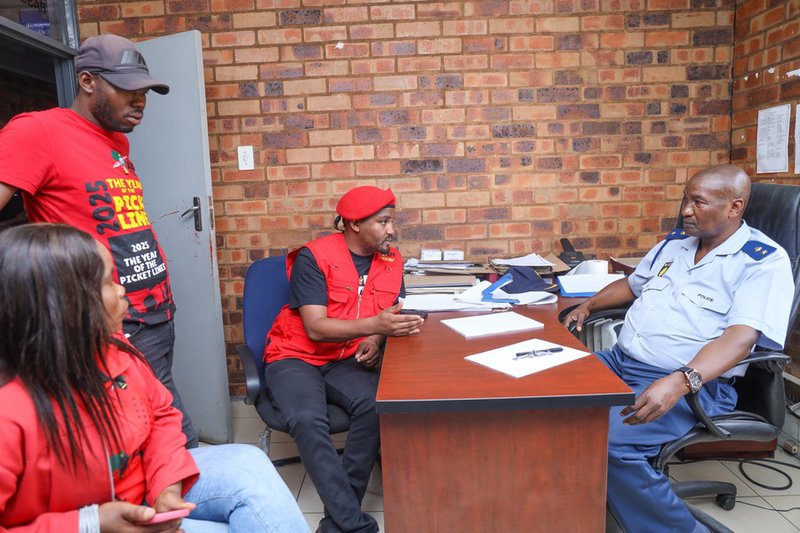 EFF opens case against Dudula after death of baby
