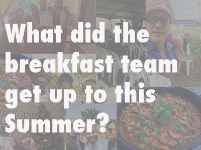 The breakfast holiday catch up