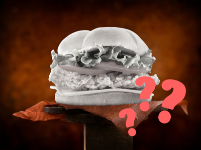 Burger prank! "Everything removed" delivery leaves the customer fuming