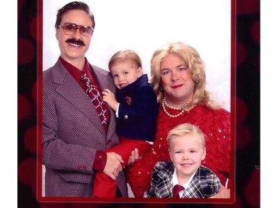 13-years of awkward family greeting cards