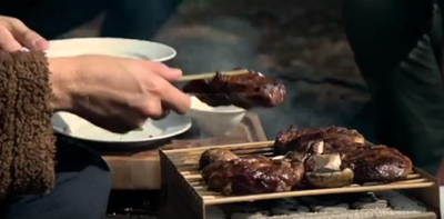 Are you as excited about this disposable braai as Rian is?