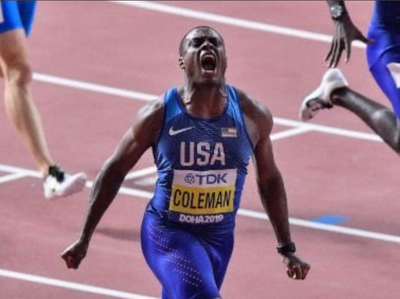 World 100m champion Coleman handed two-year ban, to miss Olympics