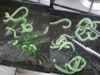 VIDEO: Deep-fried toothpicks trend discouraged by health officials