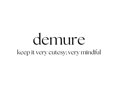 ‘Demure’ and other weird Gen Z slang