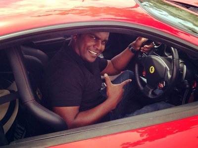 In the driver's seat with Deon G