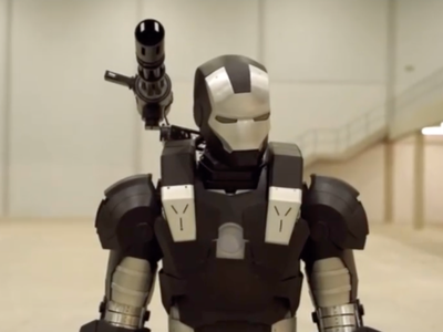 VIDEO: South African Iron Man shows his working superhero suit