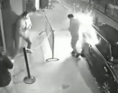 Man set alight after e-cigarette explodes