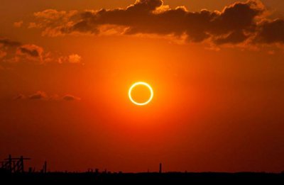 Rare 'ring of fire' solar eclipse to dim Africa, Asia