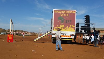 EFF visits Tlokwe in first NWest stop
