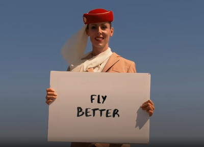 WATCH: Emirates filmed their new promo at the top of the tallest ...