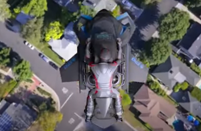 WATCH: Forget about flying cars, now there's a flying motorcycle!