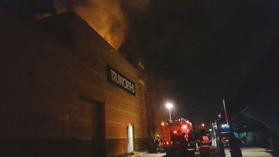 Fire at Fourways Mall injures two