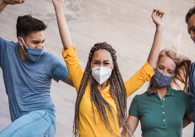 Wearing two masks can help against new variant from SA