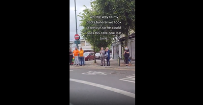 WATCH: Heartwarming video of funeral procession