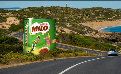 A giant Milo tin will soon become a major landmark in Australia