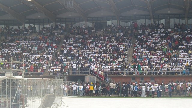 Harry Gwala, King Zwelithini stadiums filling for manifestos