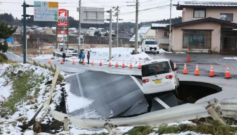 No major damage reported from strong Japan quake